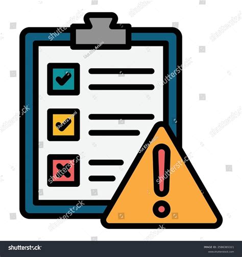 Risk Evaluation Icon Element Design Stock Vector Royalty Free