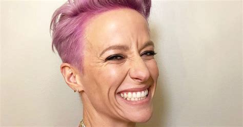 Megan Rapinoe Invents A New Pink Hair Color