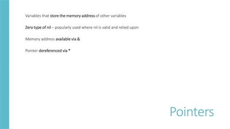 Introduction To Golang Ppt
