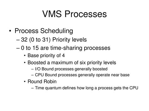 Ppt Vms Operating System Powerpoint Presentation Free Download Id