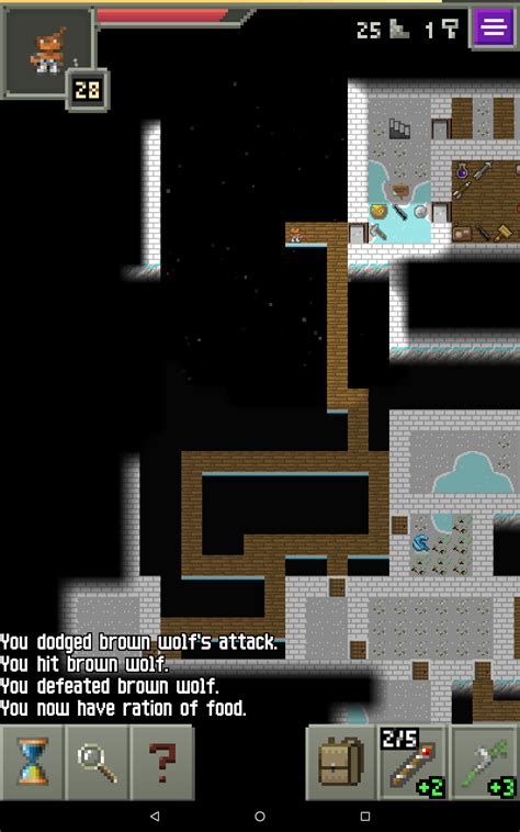 weird layout r pixeldungeon