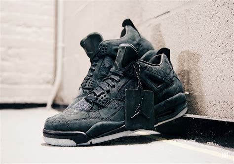 Kaws X Air Jordan 4 Black Cyber Monday Sneaker Bar Detroit