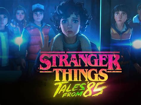 Primer Vistazo A Stranger Things Tales From 85 Tráiler De Qué