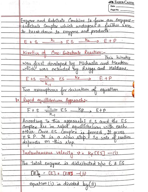 Solution Michaelis Menten Equation M Sc 2nd Year Studypool