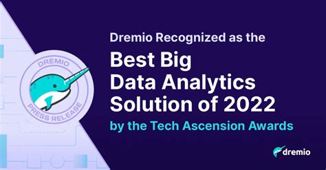 Techascensionawards Bigdata Data Analytics Dremio