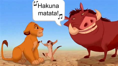 What Does ‘hakuna Matata In The Lion King Actually Mean Classic Fm
