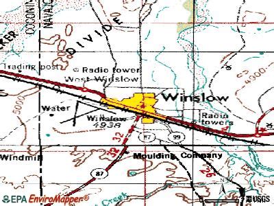 Winslow Arizona Map Map And Data For Winslow Arizona Updated April