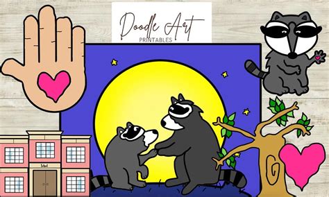 The Kissing Hand Clip Art Pack
