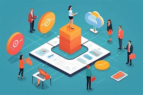 Premium Photo Segmentation Concept Illustration