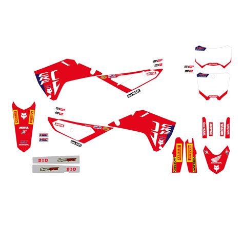 Blackbird Stickerset Replica Hrc Factory Honda Crf 250r450r 2025