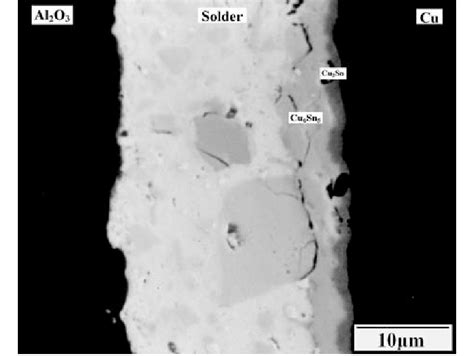 Micrographs Of Alumina Copper Interfacial Microstructure After Aging Download Scientific