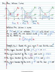 Calculating Area Between Curves Comprehensive Guide Course Hero