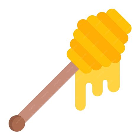 Premium Vector Honey Dip Vector Illustration Style