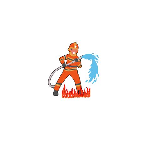 Free Firefighter Clipart Template To Edit Online