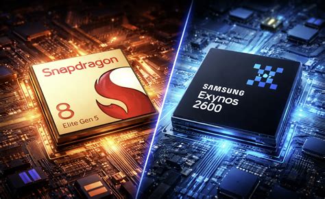 Snapdragon 8 Elite Gen 5 Vs Exynos 2600 So Unterscheiden Sich Die