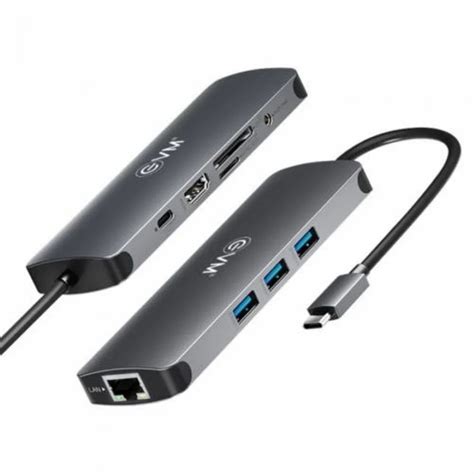 Evm 9 In 1 Multiport Docking Station 7 Port Usb Hub At ₹ 2350 Piece Laptop Docking Station In