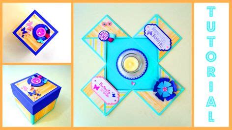 11 Explosion Box Tutorial Ideas Explosion Box Tutorial Explosion Box Exploding Box Card