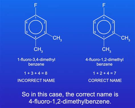 Help With Naming Aromatic Compounds R Alevelchemistry