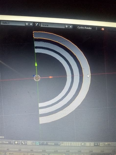 Mesh How To Change Dimension Of Circles Without Scaling It Blender Stack Exchange