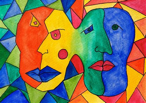 Рисунки в стиле кубизм 79 фото