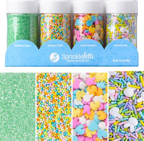 Sweets Indeed Sprinkles Easter Sprinkles Spring Shapes 4