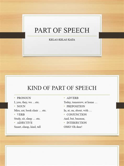 Day 1 Part Of Speech Noun Pronoun Pdf Noun Part Of Speech