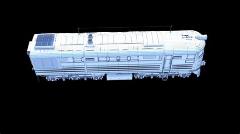 Soviet Te3 Diesel Locomotive 3d Model Cgtrader