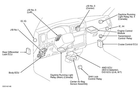 Electrical 2002 Toyota Tacoma Multiple Issues Motor Vehicle