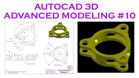 No One Will Teach You This Autocad Advanced 3d Modeling Exercise 10 Youtube