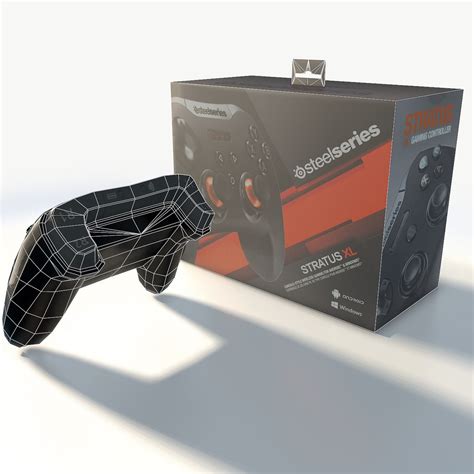 Steelseries Gamepad 3d Model
