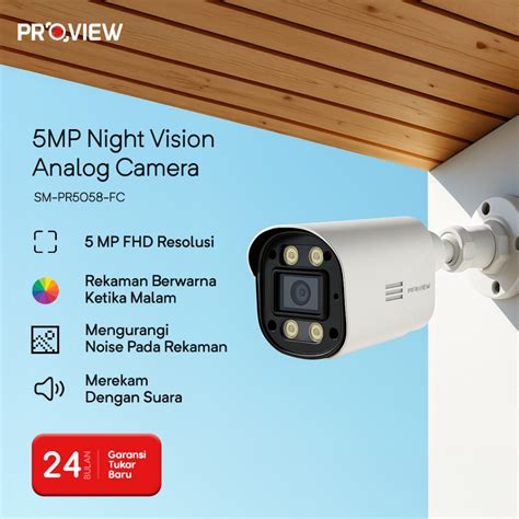 Jual Proview Cctv Outdoor Analog Sm Pr5058 Fc 5mp 1080p Hd Ip66