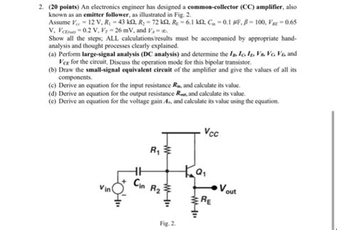 Solved ( 20 ﻿points) ﻿An electronics engineer has designed a | Chegg.com