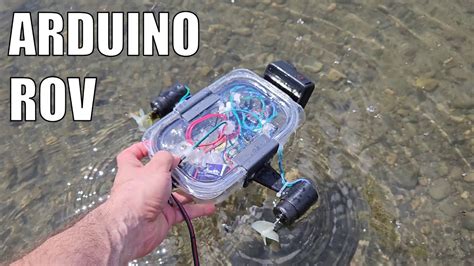 Make An Arduino ROV Remotely Operated Vehicle Engineering Project YouTube
