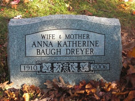 Anna Katherine Morford Baugh Dreyer 1910 2006 Find A Grave Memorial