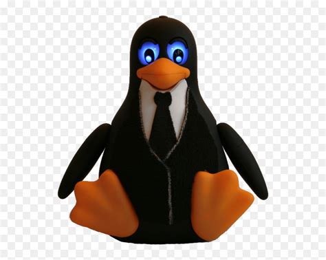 Tux Tuxedo Droid Linux Penguin Png Download Free Tux Business