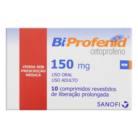 Bi Profenid 150mg C10 Comprimidos Revestidos De LiberaÇÃo Prolongada