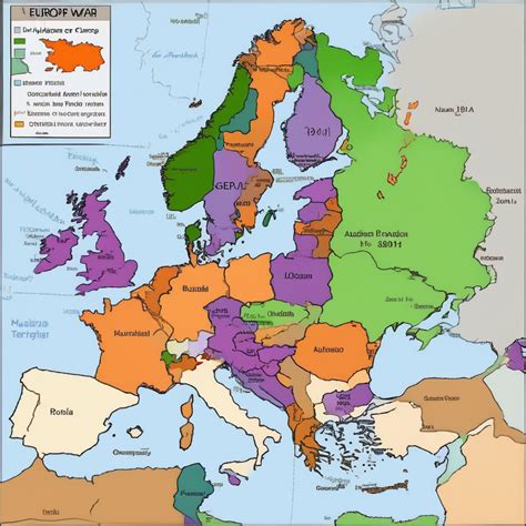 Answers To Map Of Europe After World War I Label The Listed Countries