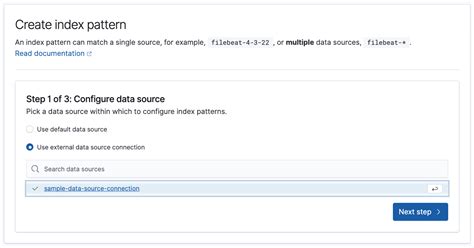 Multiple Data Sources OpenSearch Documentation