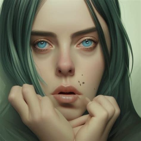 Billie Eilish Ai Generated Artwork Nightcafe Creator
