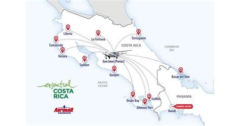 Domestic Airlines In Costa Rica Internal Flights Fujwm