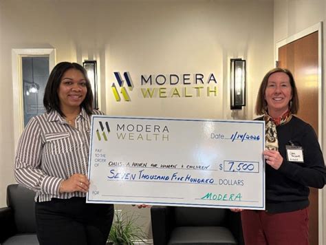 Modera Gives Westwood Nj And New Providence Nj Grant Recipients Modera Wealth Management