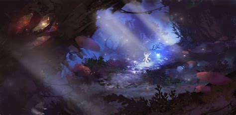 Ori And The Blind Forest Fanart Fan Art Art Inspiration Forest
