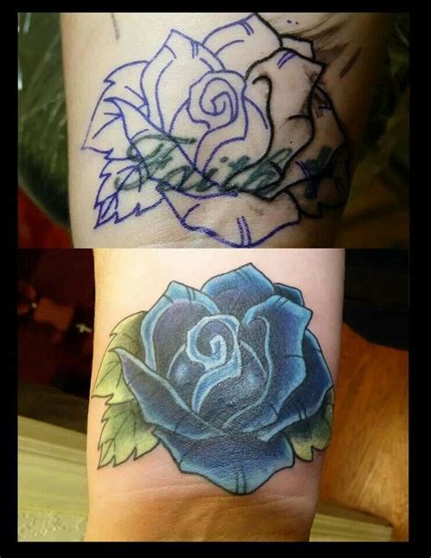 Rose Cover Up On Wrist Tattoo Placement Tattoos Flower Tattoo