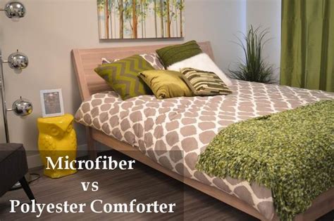 Microfiber Vs Polyester Comforter Whats Better Comfortersetreviews