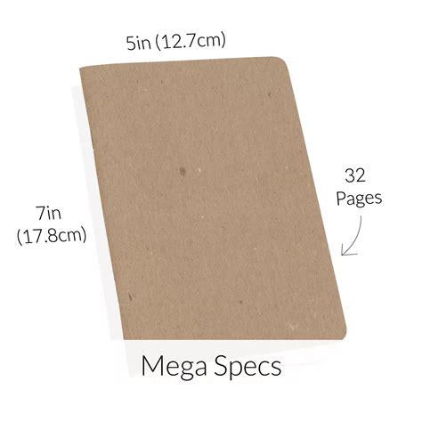 Custom 5x7 Notebooks By Scout Books 100 Recycled Notebooks