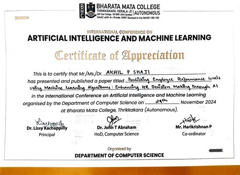 Akhil P On Linkedin Ai Interdisciplinaryresearch Machinelearning Hrinnovation