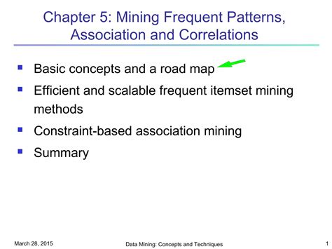 3 Mining Frequent Patterns Ppt