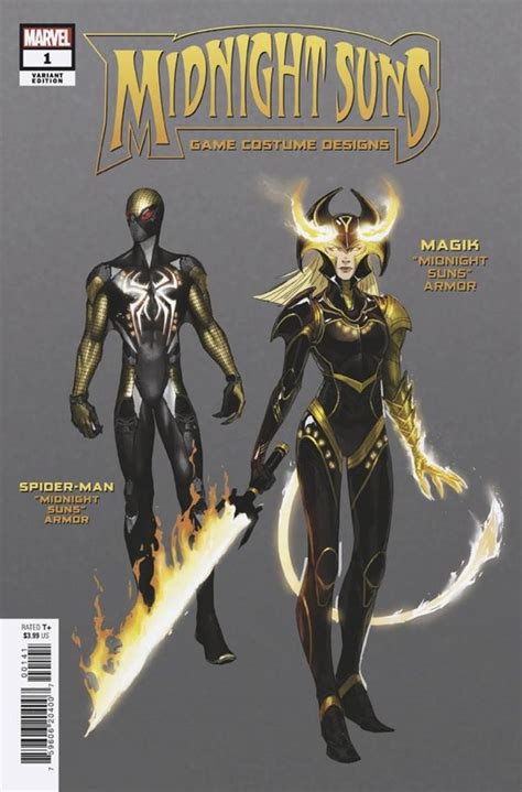 Spider Man And Magiks New Costumes Unleashed In Official Midnight Suns Art