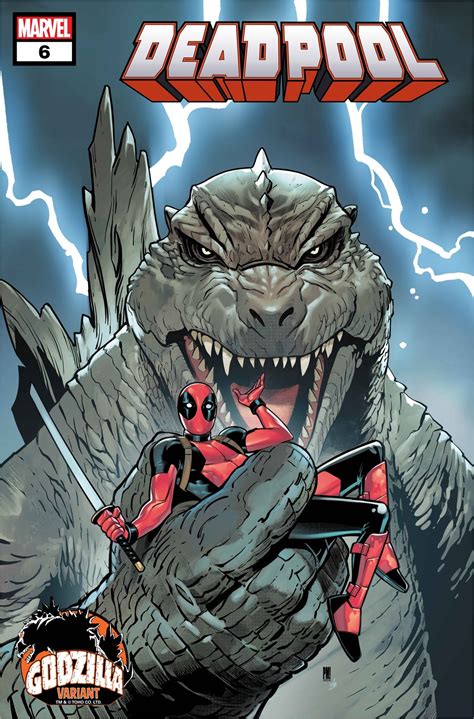 Marvel Unveils New Godzilla Variant Covers Big Comic Page