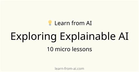 Exploring Explainable Ai